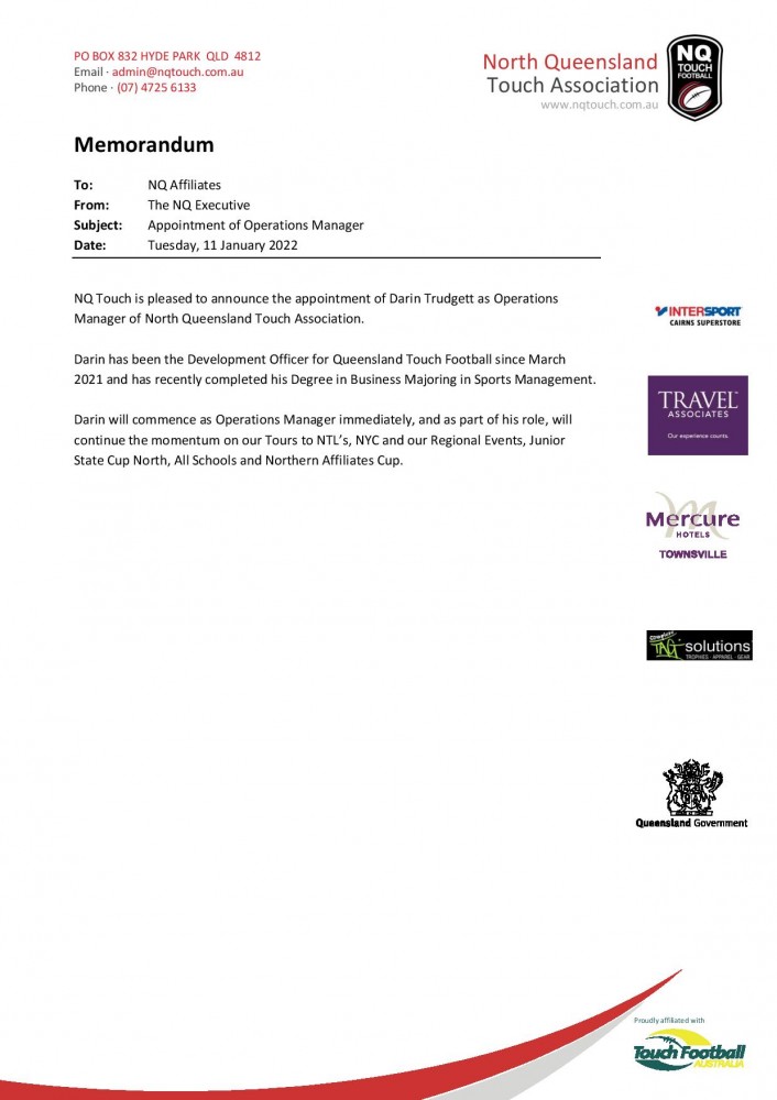 Latest News & Information – NQ Touch